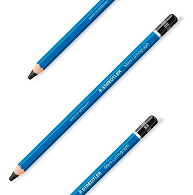 Staedtler Lumograph 8B Graphite Pencil for Artistic and Technical Drawing