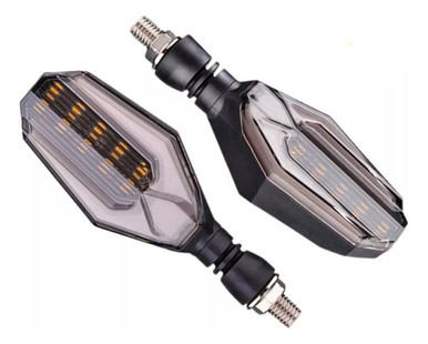 Lux Led Sequential Amber Position & Turn Signal Lights Kit for Motorcycles