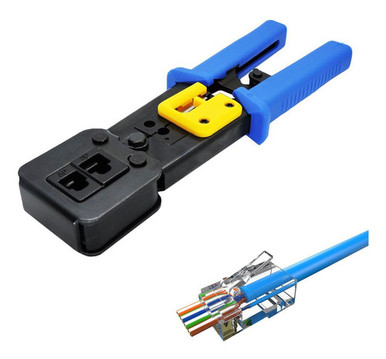 Pier Telecom Crimping Tool EZ Crimp + 30 Furukawa EZ Cat6 Connectors