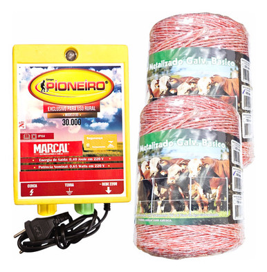 Marçal Electric Fence Kit for Cattle - Horses 1000 M