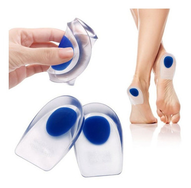 Gel Heel Protector for Pain Relief - 2 Pair Kit