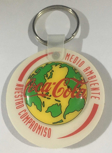 Excellent Keychain - Coca-Cola - Protect the Environment!