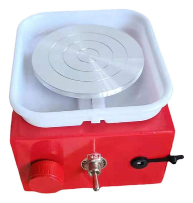 Mini Electric Pottery Wheel with Rotating Platform