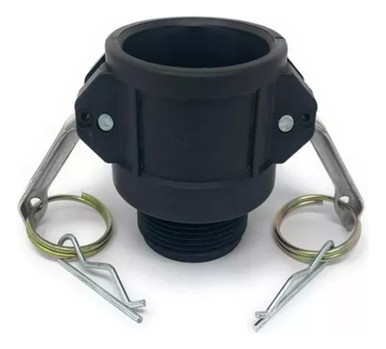 Quick Coupling Type B Camlock Male Thread 3" Polypropylene Lever