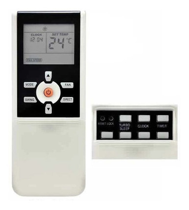 BGH Whirlpool Longvie Air Conditioner Remote Control