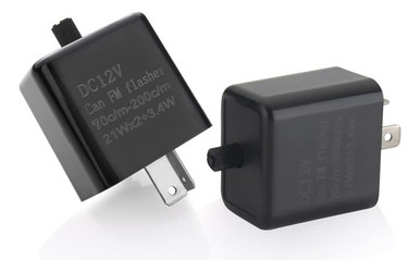 KICRY 2-Pin 12V Intermittent Relay for Motorcycle Indicator