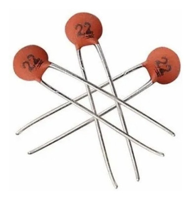 CANDY_HO 50 X Capacitor Ceramico Disco Condensador 22pF/50V DIP