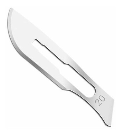 Solidor/Razor Med Scalpel Blades No. 20 Pack of 10 Units
