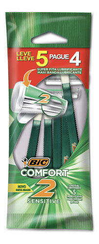 BIC Comfort 2 Disposable Razor x6 Packs