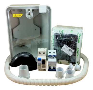 Genrod 220V Light Drop Kit with Disconnector and Circuit Breaker Sica
