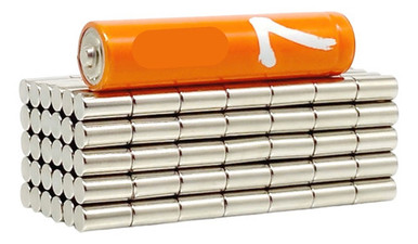 Captor Neodymium Magnet 4x8 Mm (40 Units)