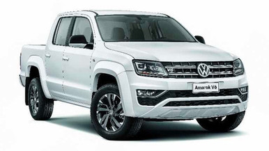 VW Rear View Camera Amarok 2017 and Beyond - Installed