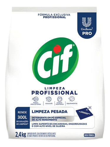 Cif Professional Powder Cleaner 2.4kg