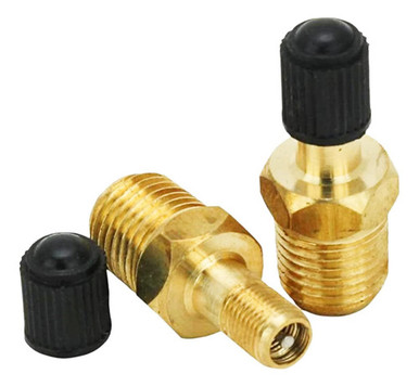Milton S-684-4 Tank Male Valve 1/4" MNPT, Pack of 2