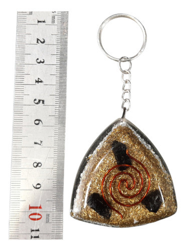 Orgonitos® Triangular Keychain Pointing Upwards