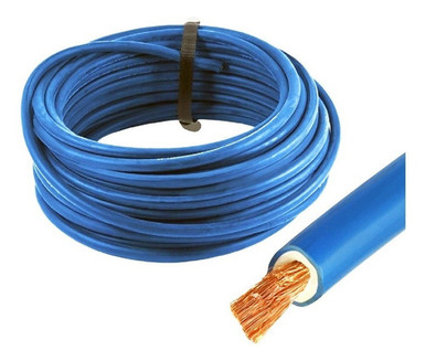 Nasello Cable Azul 35 Mm P/Soldadora Electrica X Metro