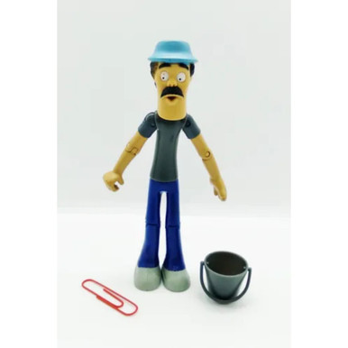 Seu Madruga (Don Ramón) Chaves Action Figure - Gulliver 2000s (Used)