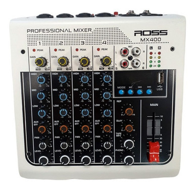 Ross Mixer MX400 4 Channels with Effects