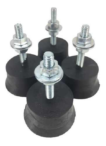 AMS 4 Rubber Anti-Vibration Feet for Air Conditioning Unit
