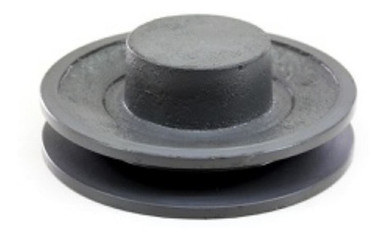 Mademil Cast Iron Pulley 1 Channel Type B 130mm - 130B1
