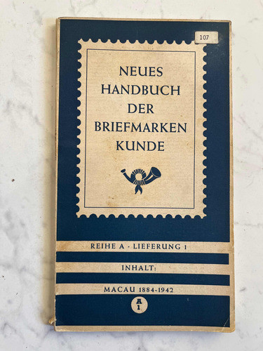 Macau Catalog 1884 - 1943, 96 Pages in German, Used