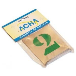 Acha Juego De Números Para Rotular 150 Mm.