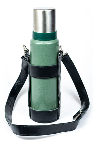 La Estancia 1980 Porta Termo Para Colgar, 100% Cuero