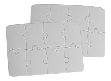 TodoEnSublimacion Sublimable Cardboard Puzzle 8 Pieces Pack of 20 Offer