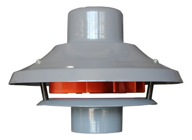 Extractor De Aire Para Baños Vapor/Olor - 6 Pulgadas Chapa