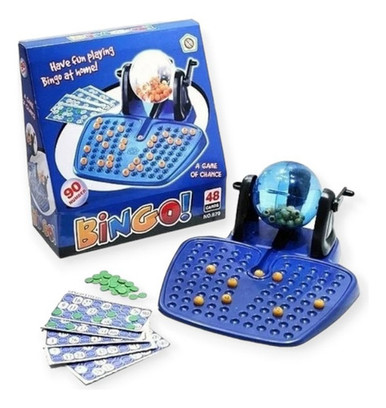 Generic Bingo Family Game with Spinner