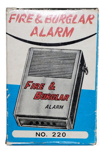SOS Antique Battery Fire and Intrusion Alarm Hong Kong