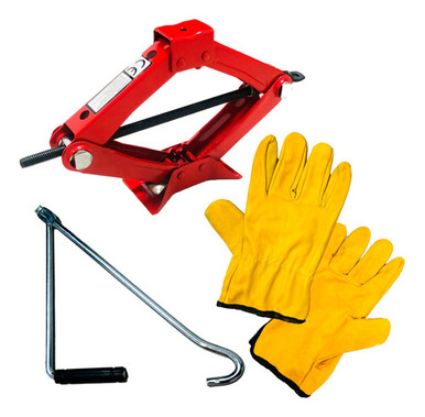 MS Combo 2-in-1 Tool Set Crick for Vehicle Emergency Safety