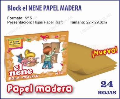 El Nene Block Kraft Paper No. 5