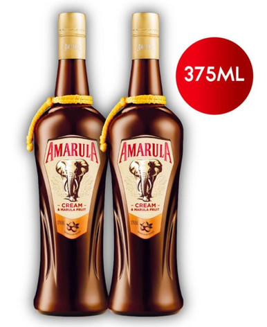 Amarula Liqueur Mini 375ml x 2 Bottles