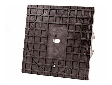 Genrod Reinforced PVC Inspection Box 15x15cm for Grounding Rods