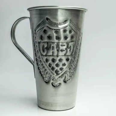 Handcrafted 1-Liter Cincelada Boca Juniors Fernetera Chop Jug - Artisan ...