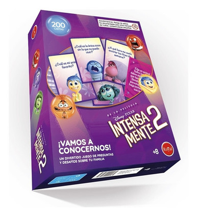 Novelty Vamos A Conocernos Intensamente 2 Disney Pixar