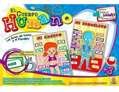 Implas El Cuerpo Humano Juego De Mesa