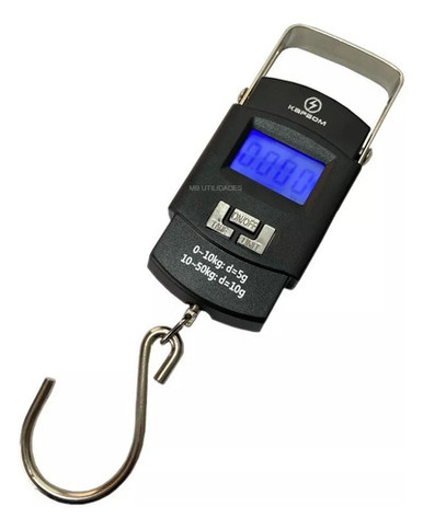 MB Portable Digital Hand Scale Up to 50kg Luggage Bag Scale