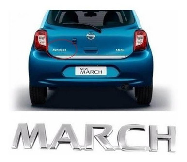 Nissan March Emblem Badge
