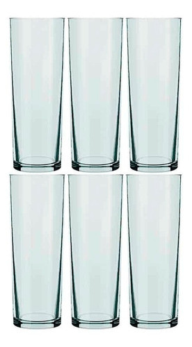 Nadir Glass Cylinder 320 Ml X6 Units