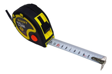 Giant Measuring Tape 7.5 Meters X 22mm - 3 Brakes