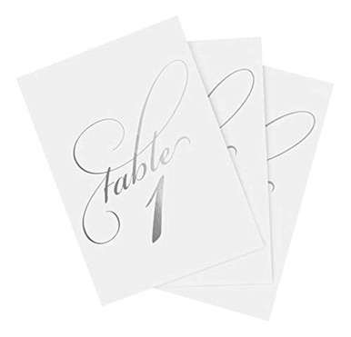 Bliss Paper Boutique Classic Table Numbers