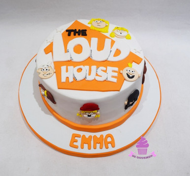 SS GOURMET Loud House Cake - Personalized for 20 Servings