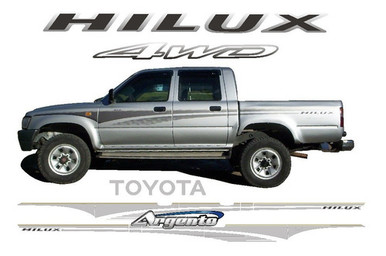 Toyota Hilux Srv Dx 2001/4 Similar Original Stickers