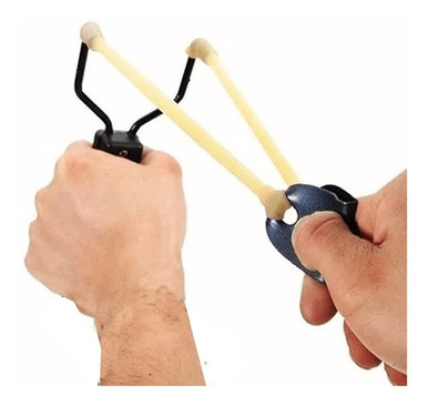 Honda Slingshot Rubber Band Gun with Metal and Polymer Handle