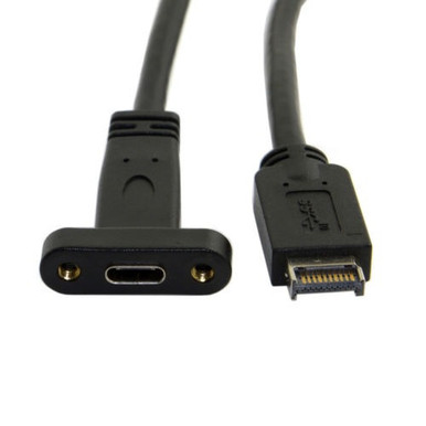 USB 3.1 Type C Female Front Panel Head Connector