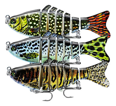 Keenjorika Multiarticulated Slow Sinking Fishing Lures for All Water Types