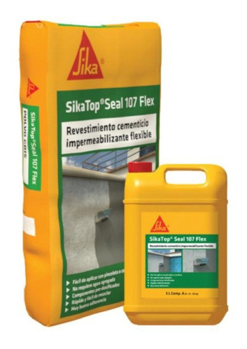 SikaTop Seal 107 Flex Flexible Waterproof Mortar 25kg