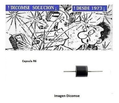 P600m 6A 1000V Rectifier Diode